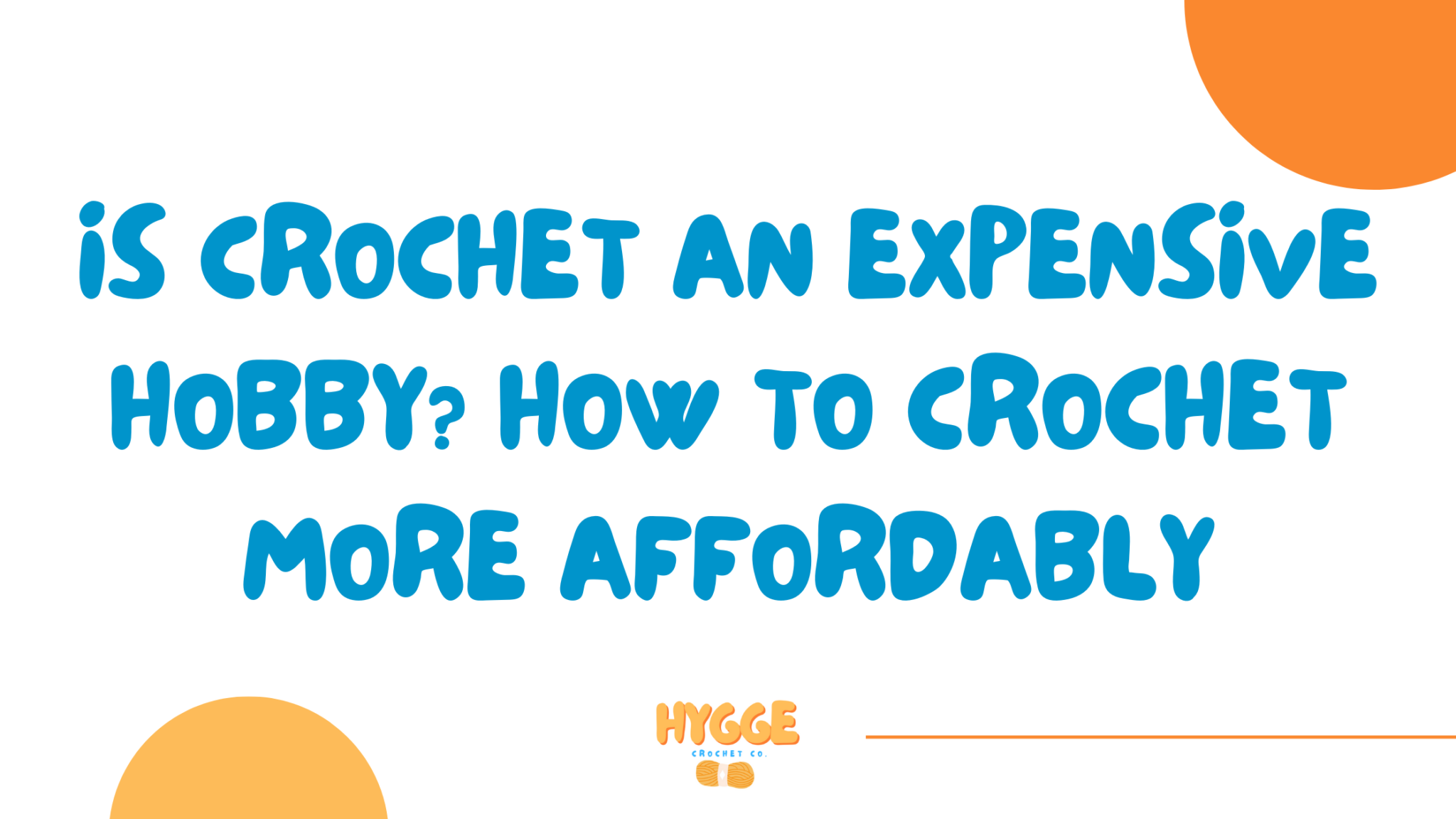 Is Crochet An Expensive Hobby? How to Crochet More Affordably ...